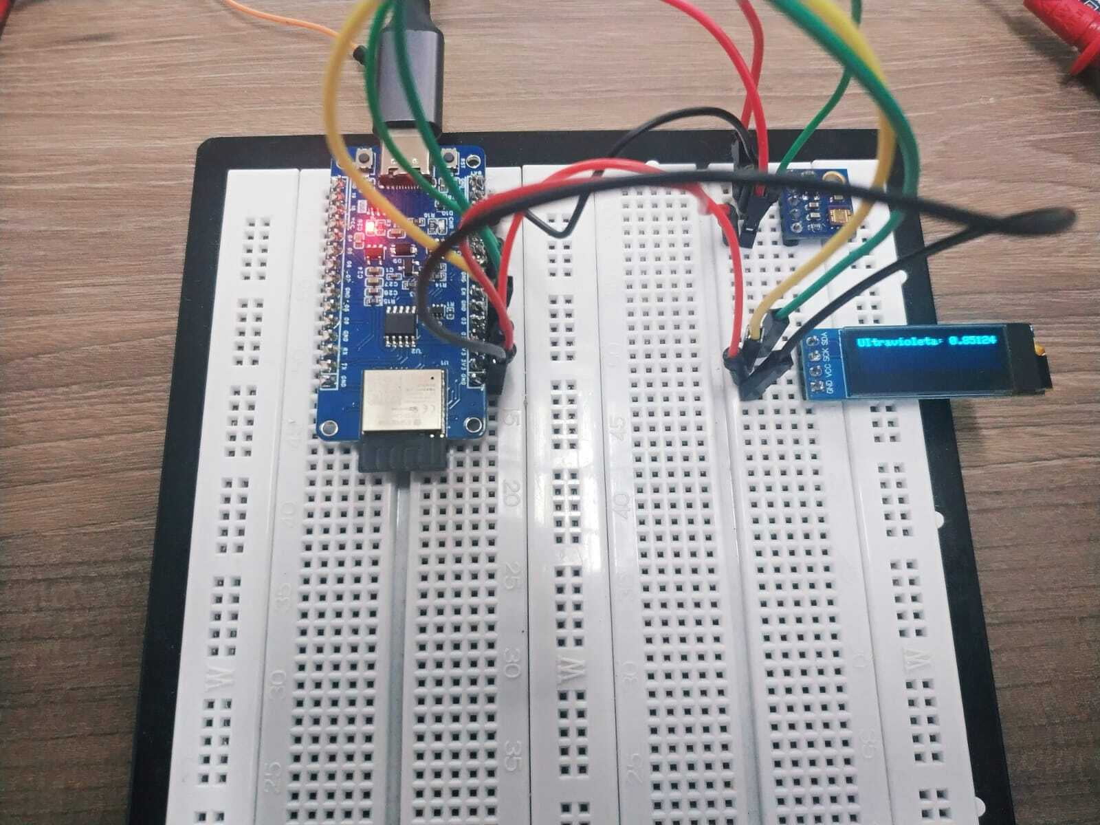Utilizando O Esp32 C3 Em Conjunto Com O Sensor De Luz Ultravioleta Ml8511 E A Arduíno Ide Uktech